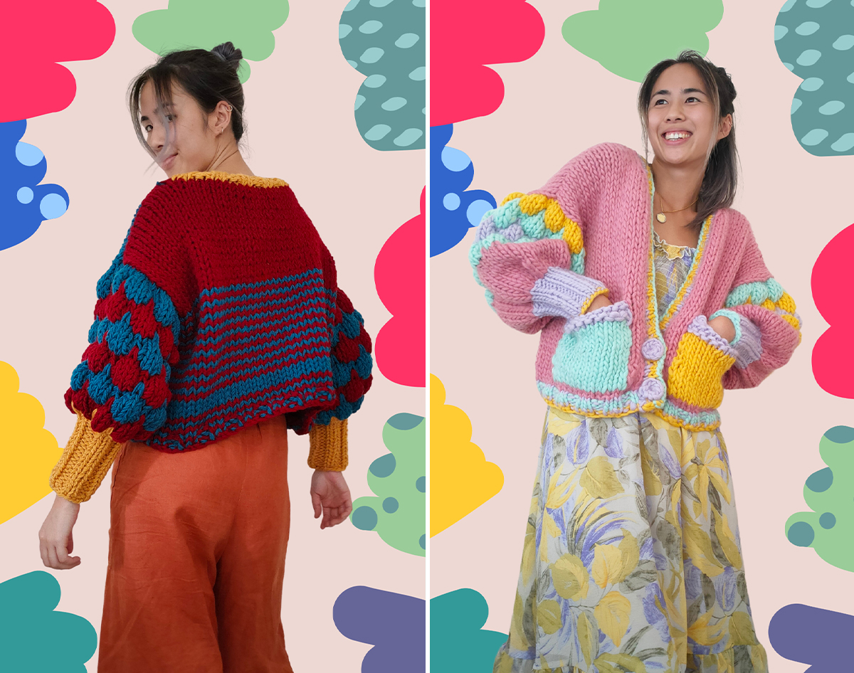 get a load of yarn by jg’s rainbow-hued knits • fashion • frankie ...