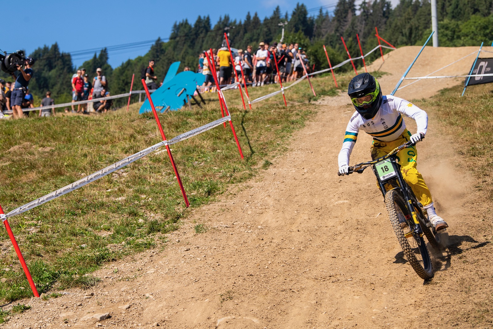 Junior Downhill Worlds highlights by Matt Rousu - Australian Mountain ...