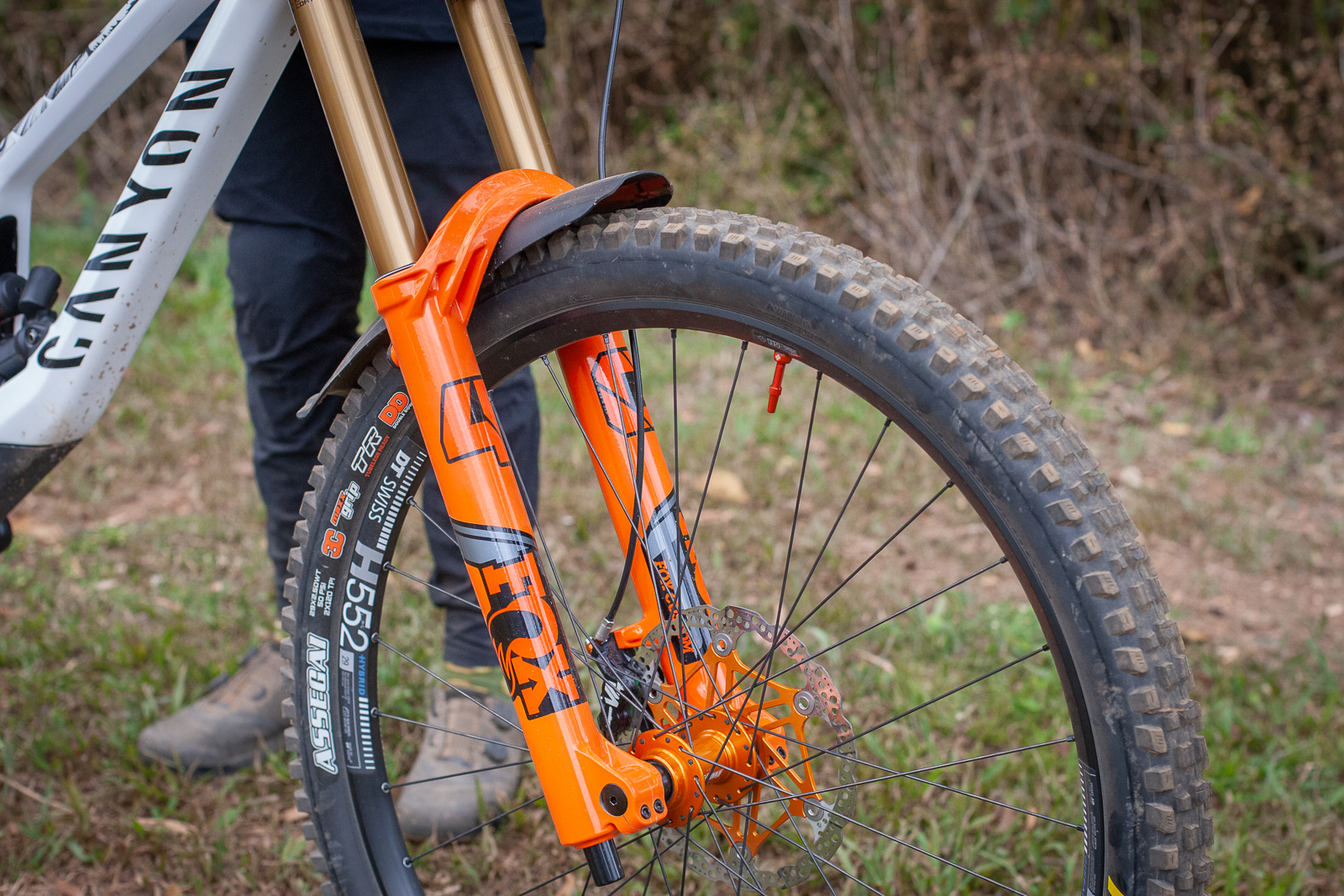 BIKE CHECK: Kai Pyyvaara's Canyon Sender | AMBmag.com.au