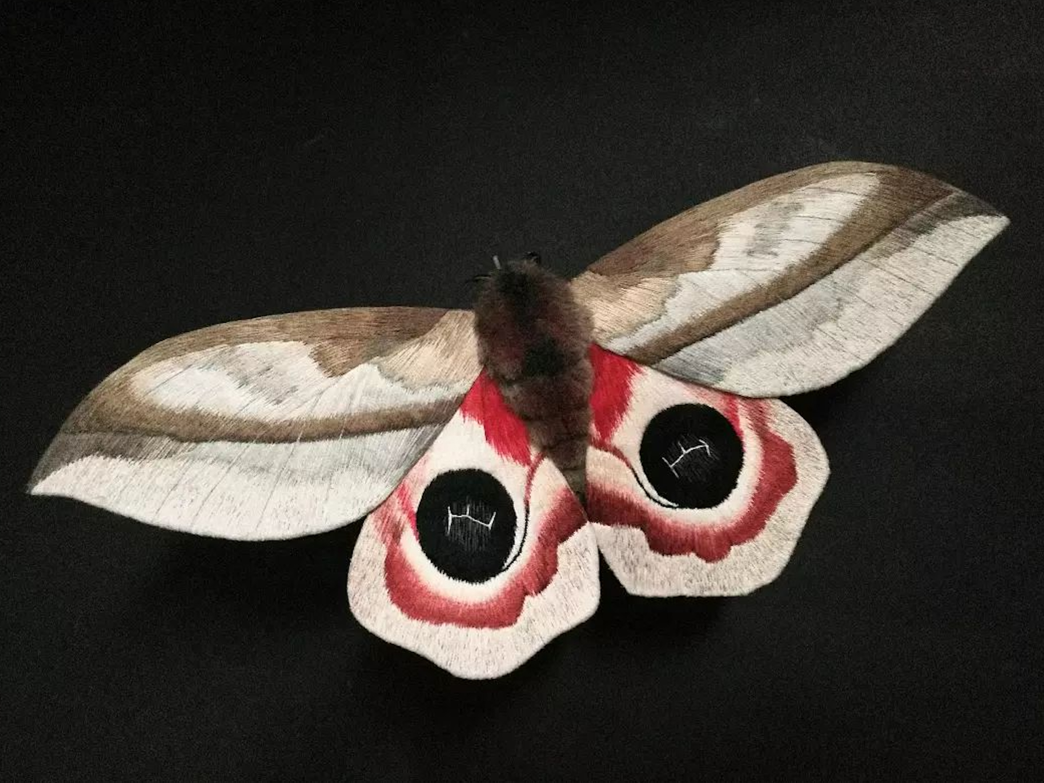 artist yumi okita crafts winged creatures from thread • craft • frankie magazine • australian ...