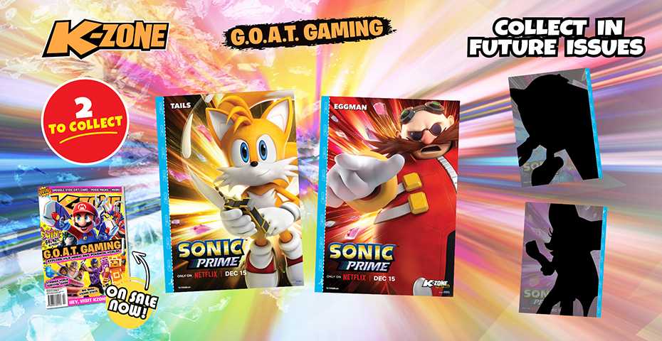 K-Zone Sonic Prime Poster Series