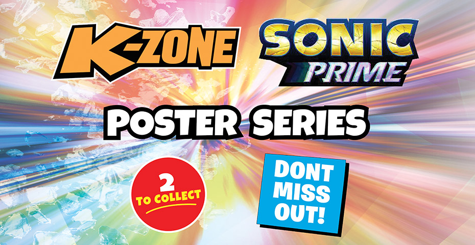 K-Zone Sonic Prime Poster Series