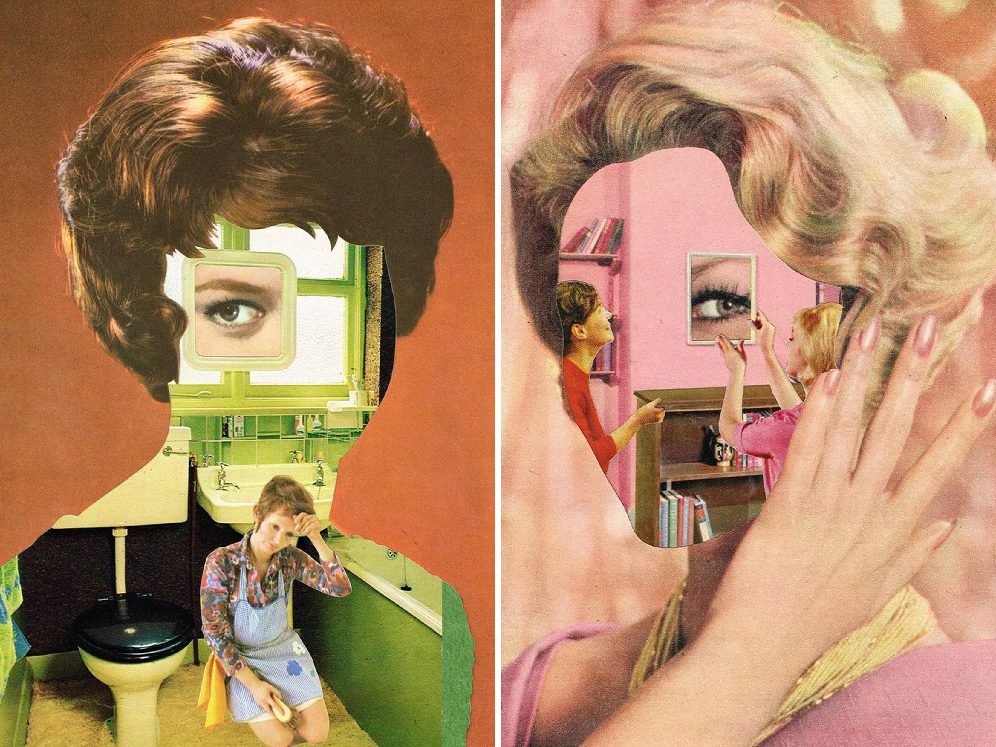 shane wheatcroft turns vintage portraits into curious collages • art ...