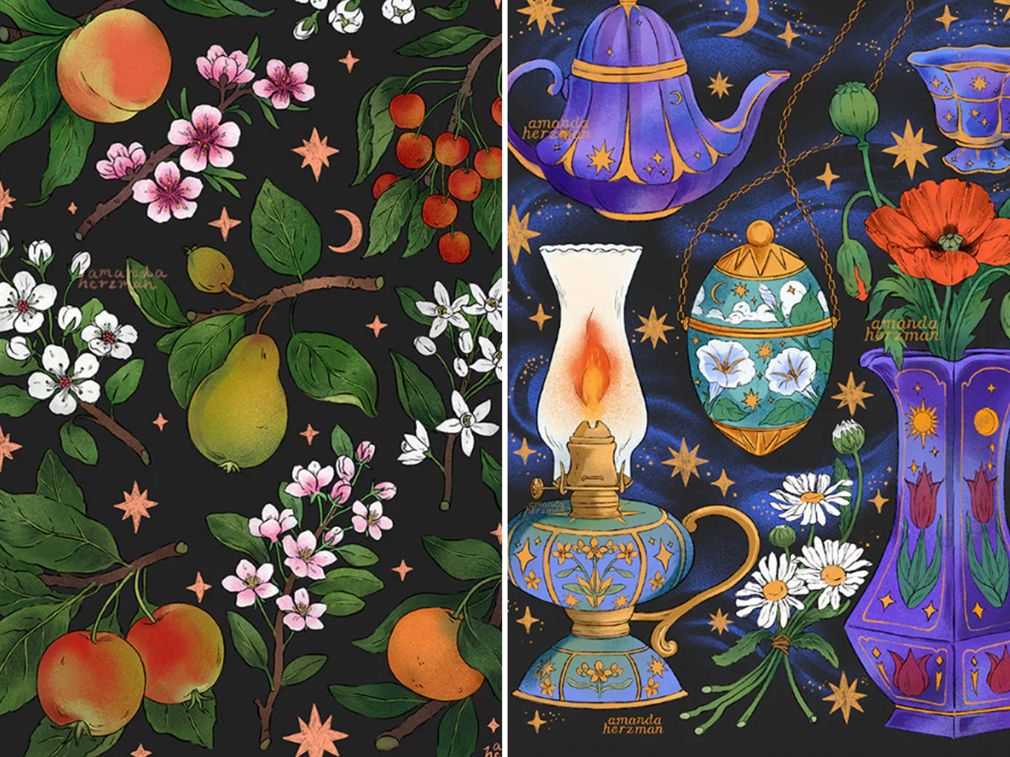 amanda herzman’s botanical beauties • art • frankie magazine ...