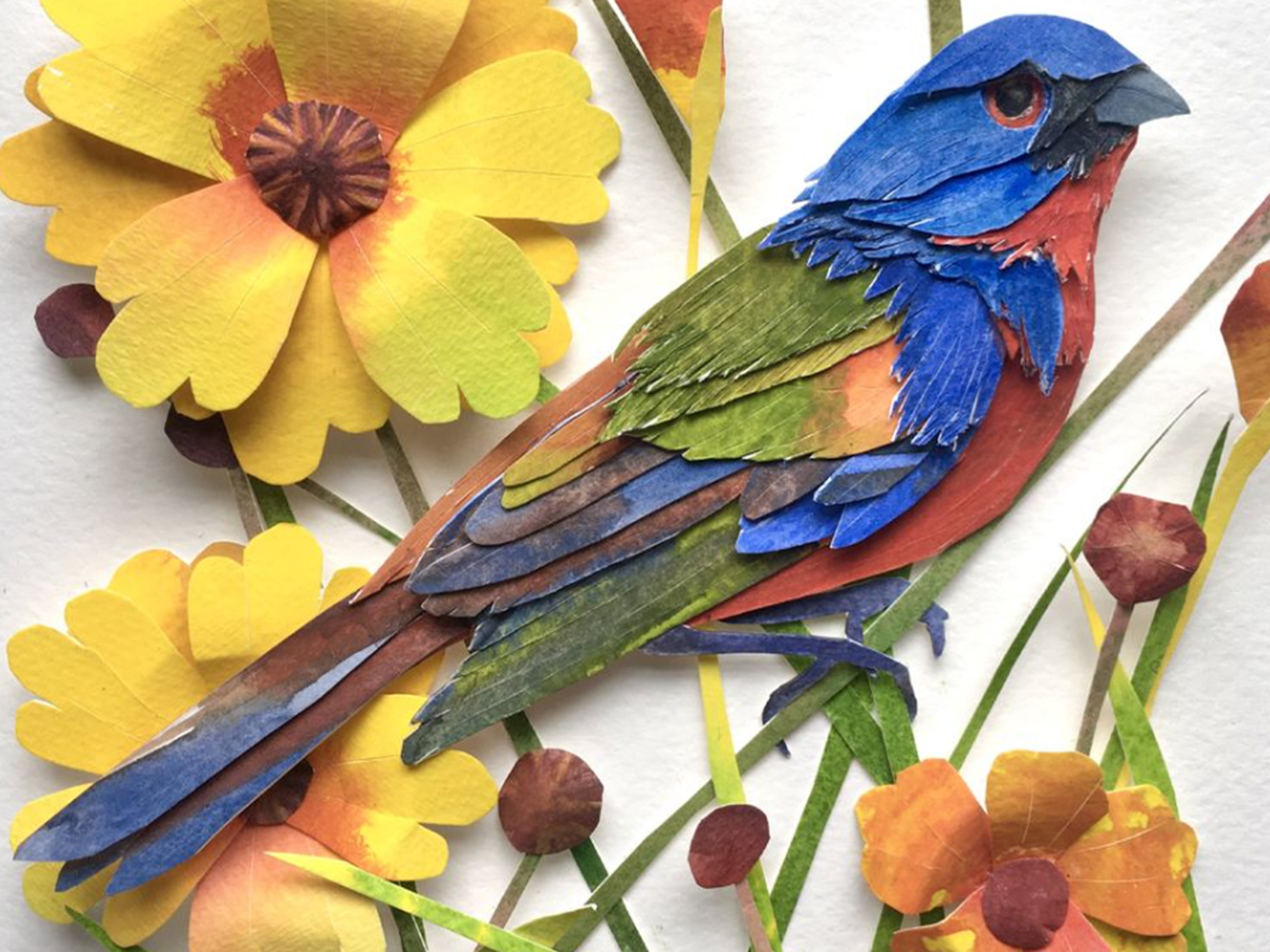 check out sarah suplina’s paper birds • craft • frankie magazine ...