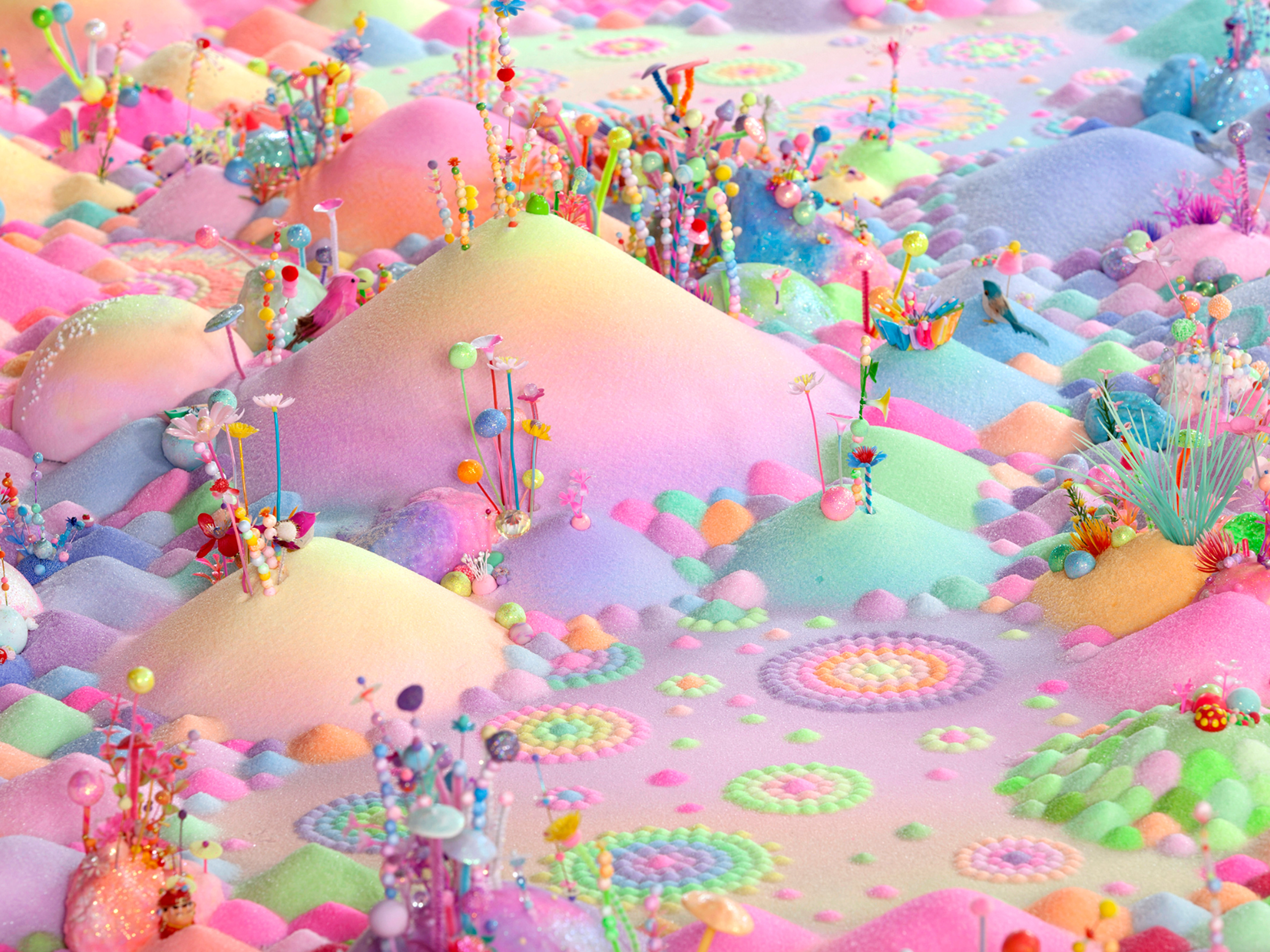 tanya schultz’s candy art is out of this world • art • frankie magazine ...