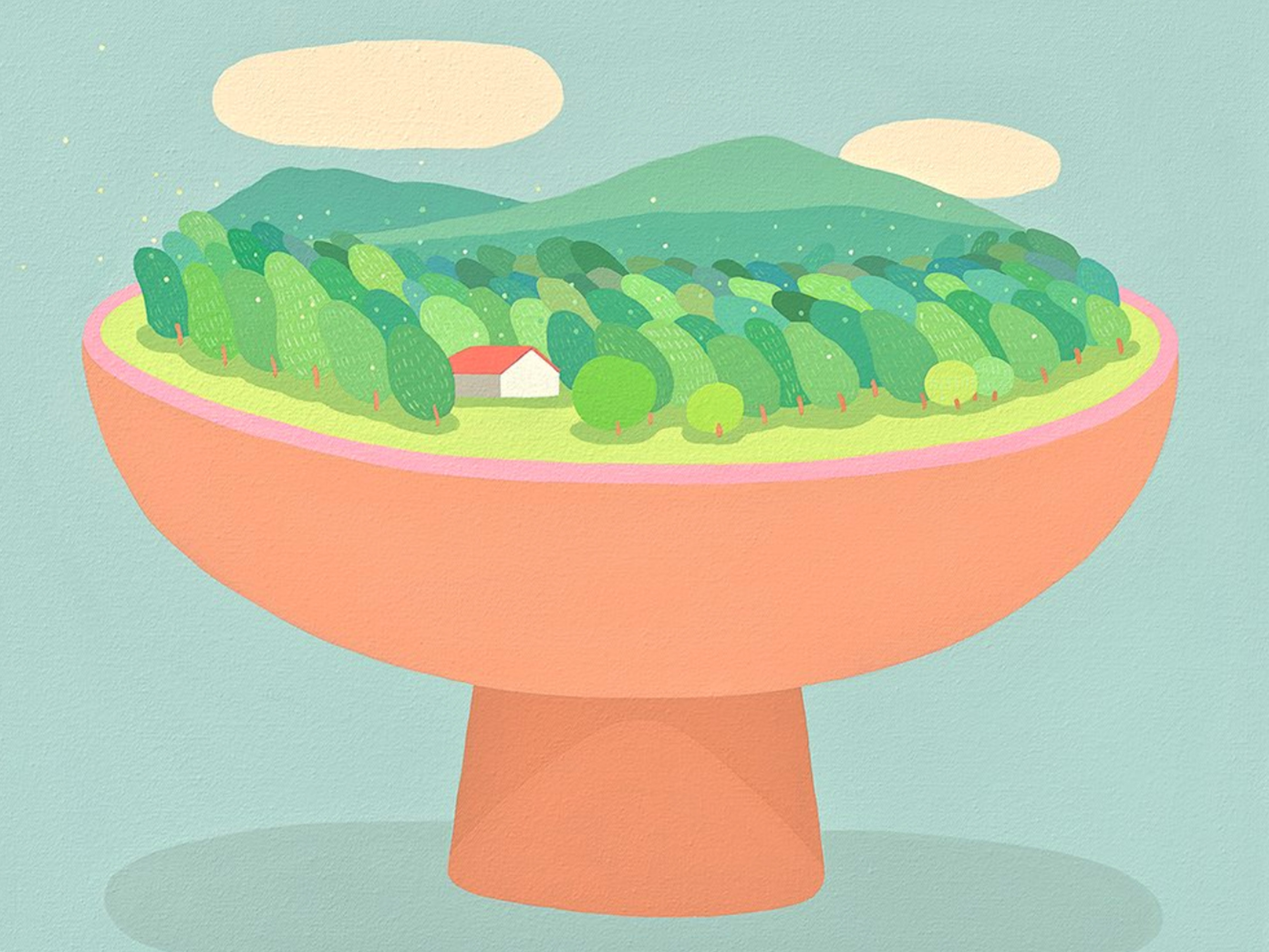 gaze at danym kwon’s mellow paintings • art • frankie magazine ...