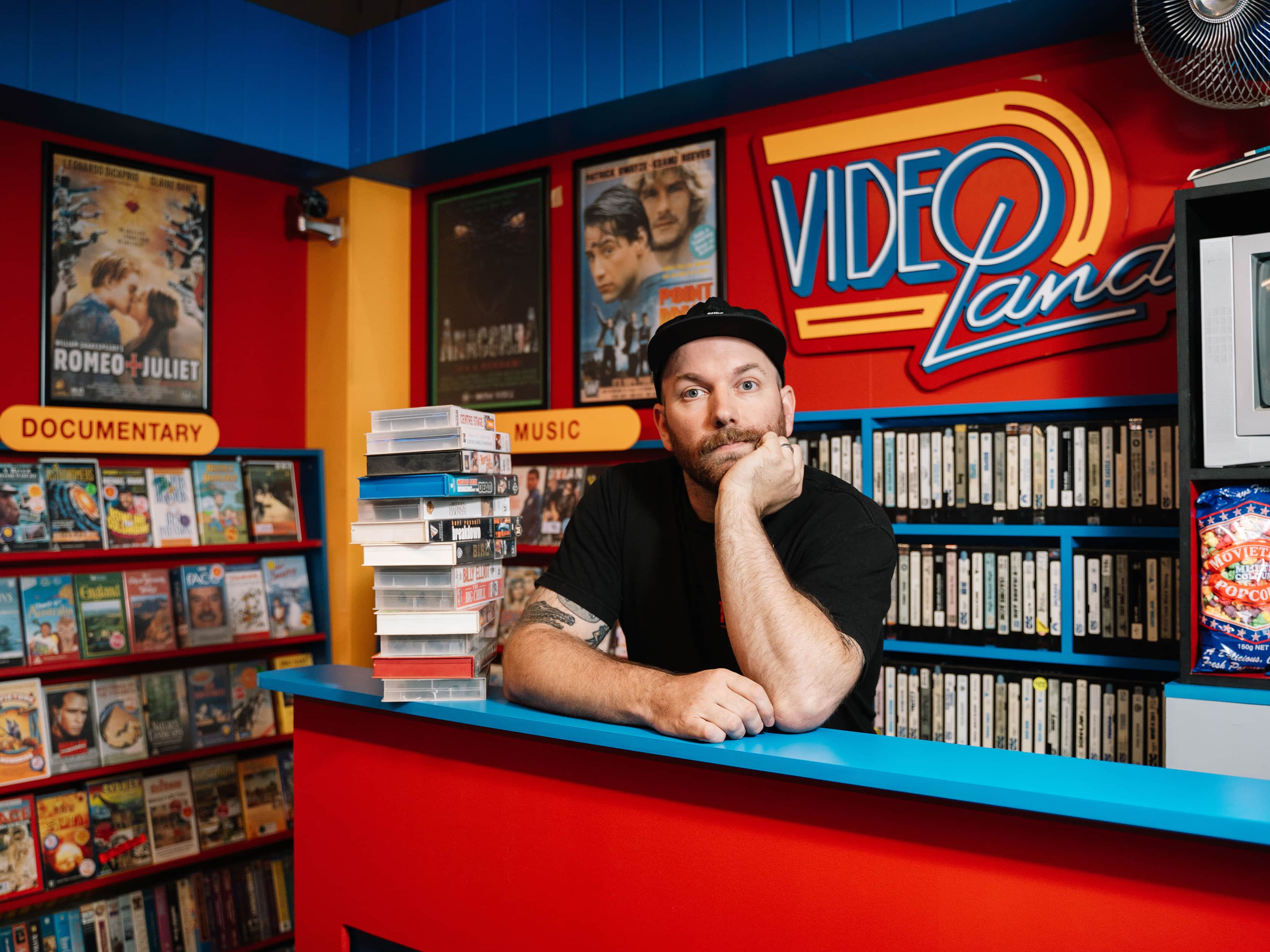 callum preston built a video store that’s plucked straight out of the ...