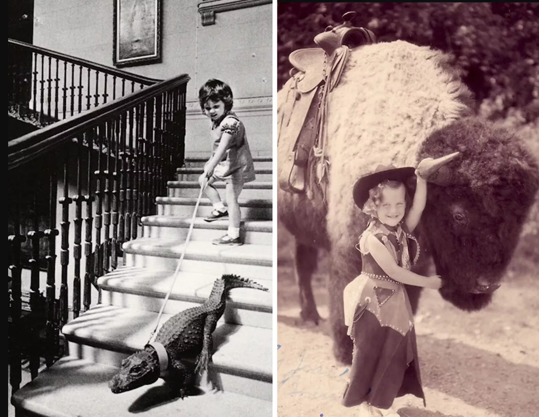 spy these vintage pics of some very unconventional pets • photography ...