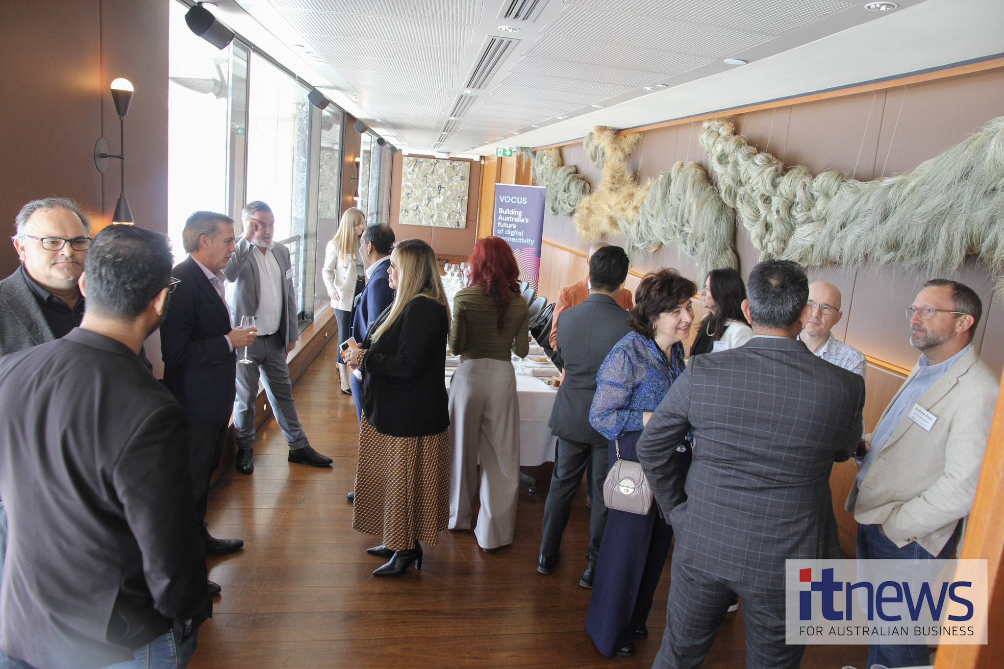In Pictures: NEXTDC & Vocus AI infrastructure roundtable in Sydney - iTnews