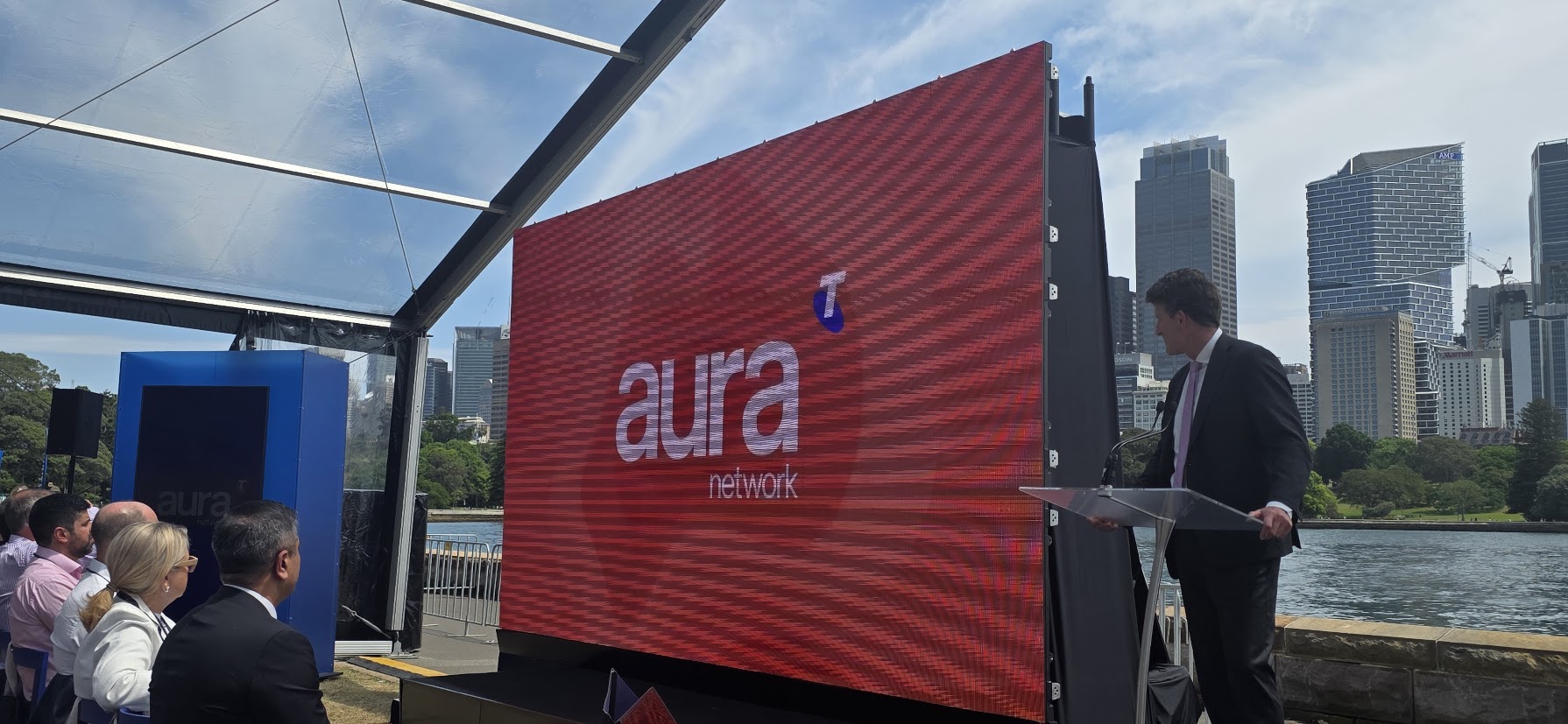 Photos: Telstra launches the Aura fibre optic network - iTnews