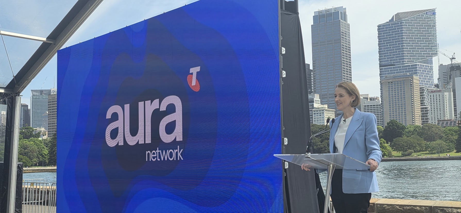 Photos: Telstra launches the Aura fibre optic network - iTnews