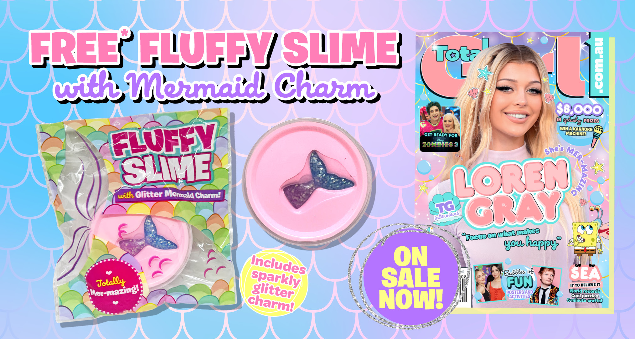 She's Mer-MAZING! The awesome August issue is out now! – Total Girl