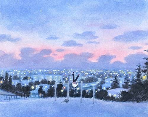 walk through seoul with haam juhae’s watercolours • art • frankie ...