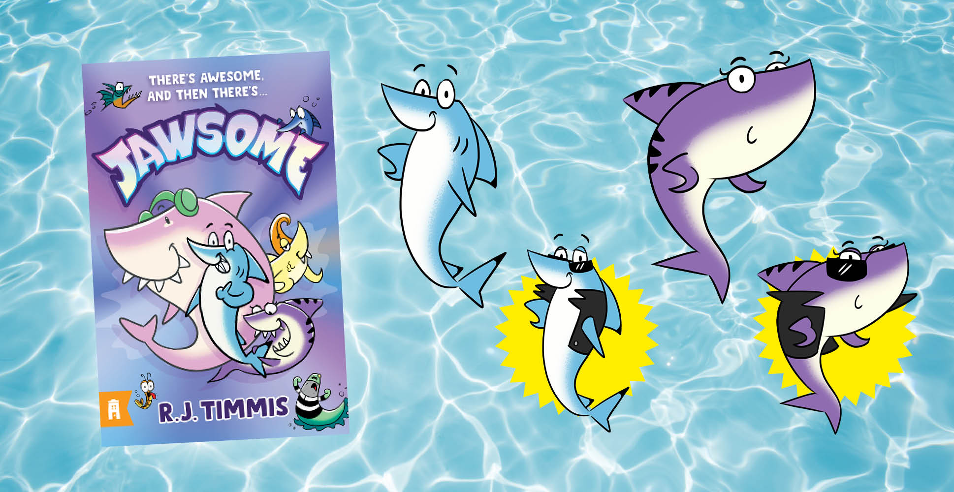 How To Draw Jawsome Rockstar Sharks – K-Zone