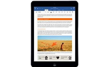 Microsoft sets features free on Office for iPad - Software - CRN Australia