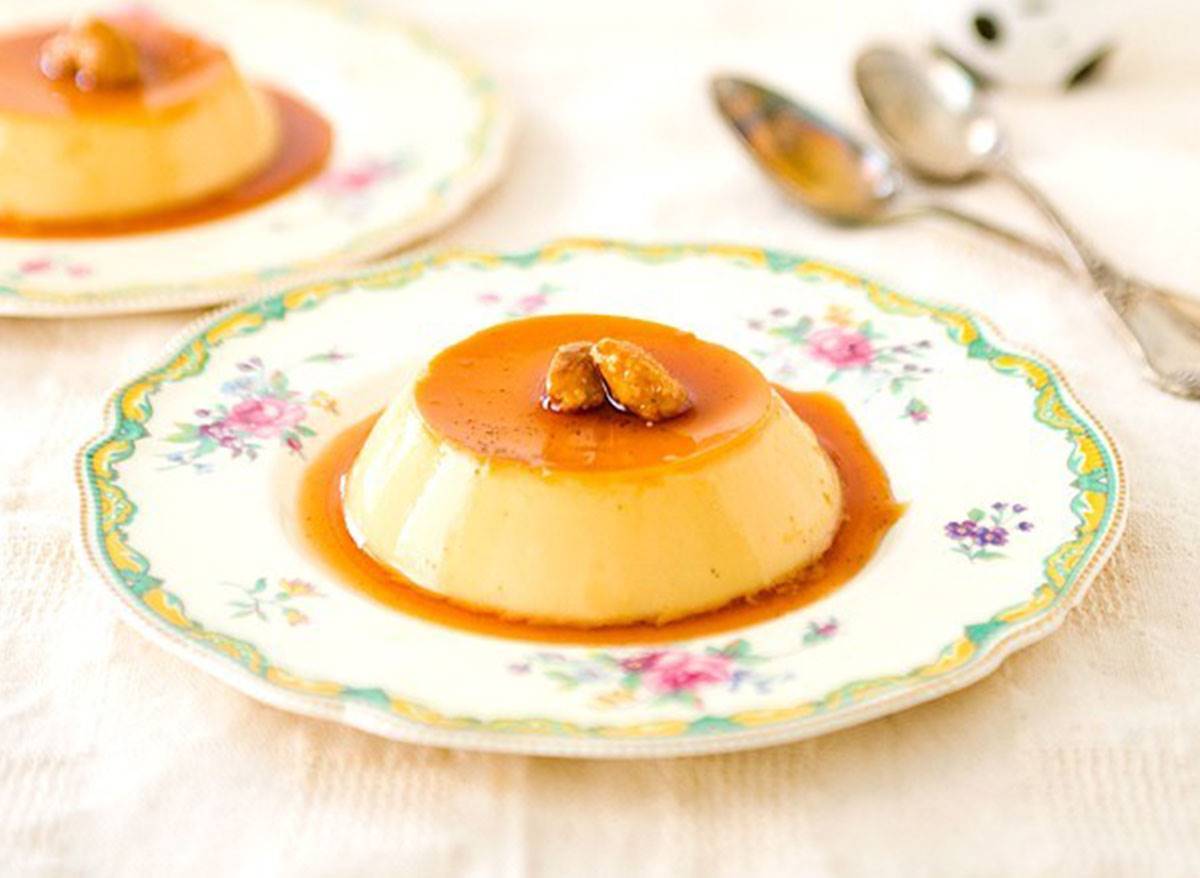 almond praline flan • food • frankie magazine • australian fashion ...