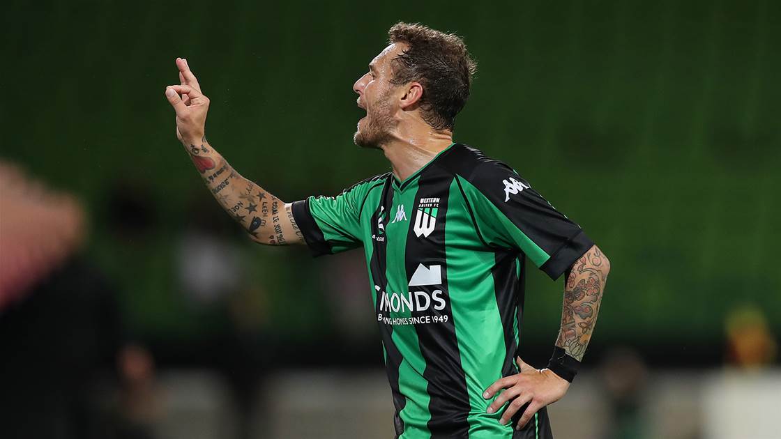 Garuccio stunner takes Western to top of A-league