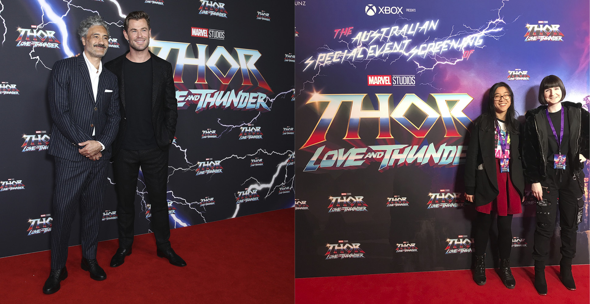 Thor Party With Chris Hemsworth and Taika Waititi in Sydney