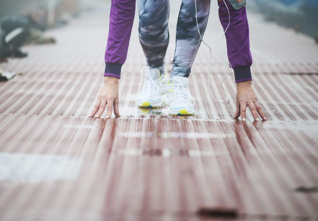 How to workout when it's cold or raining