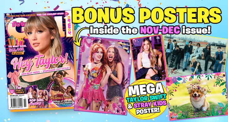 BONUS POSTERS: Taylor, Stray Kids, Olivia and more! – Total Girl