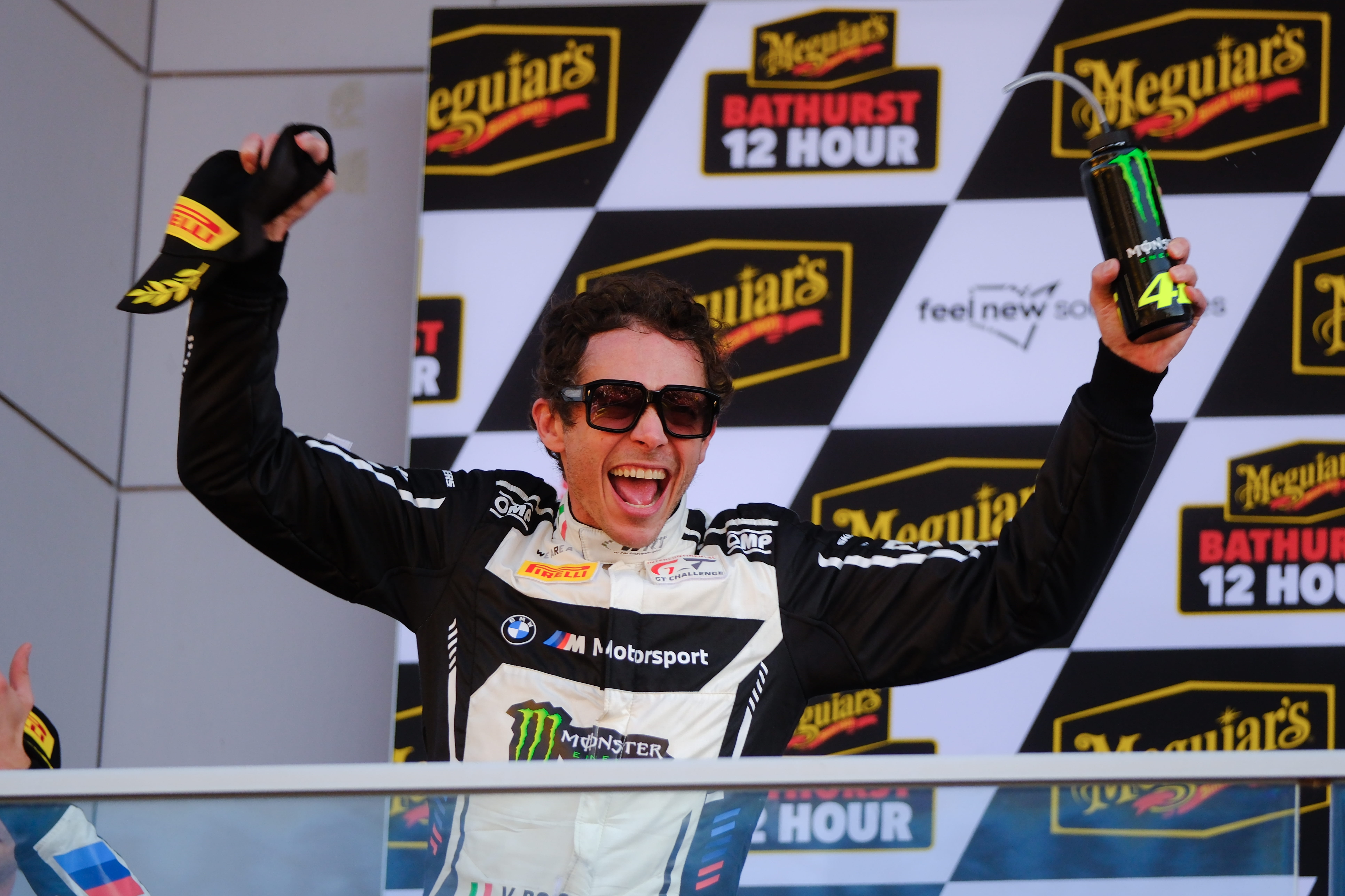 Valentino Rossi returns to claim victory at the Bathurst 12 Hour