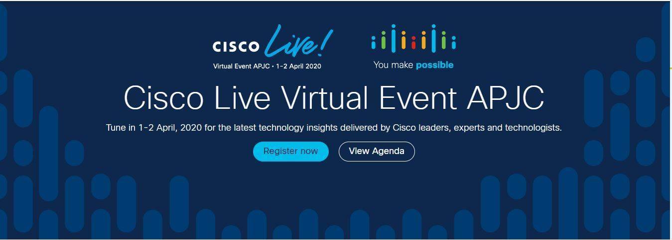 Cisco Live APJC will go ahead online next week - News - IoT Hub