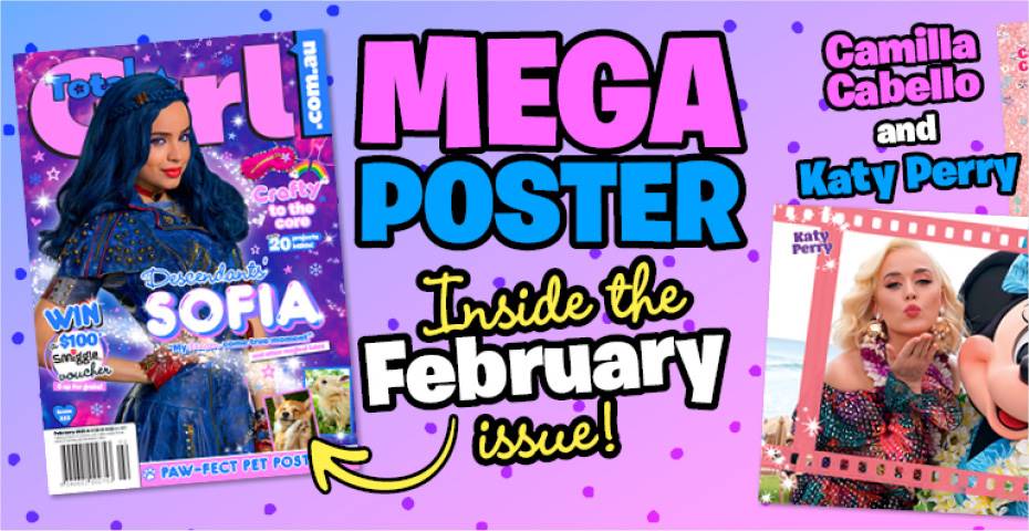 All new MEGA posters! – Total Girl