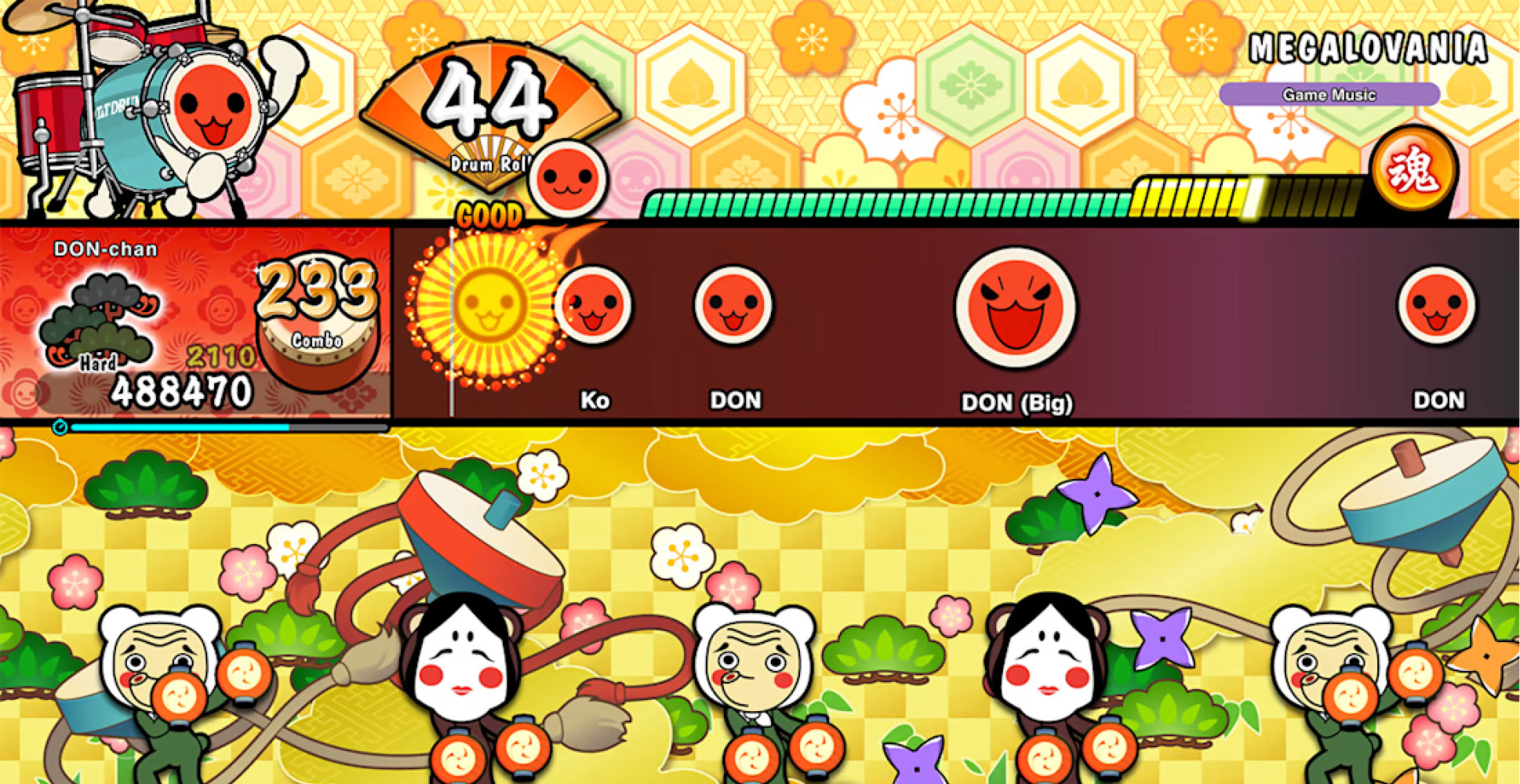 Taiko No Tatsujin: Rhythm Festival Game Intro