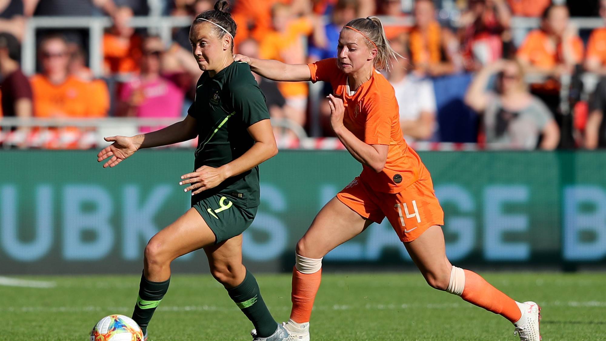 Ruthless Dutch hand Matildas loss - The Women's Game - Australia's Home ...