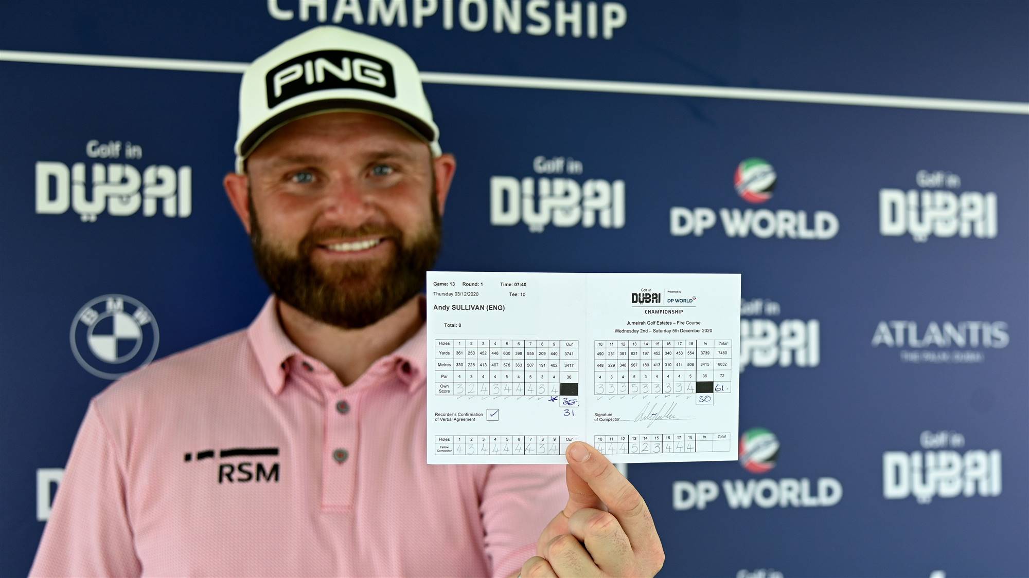 Sullivan shoots remarkable 61 in Dubai - Golf Australia Magazine
