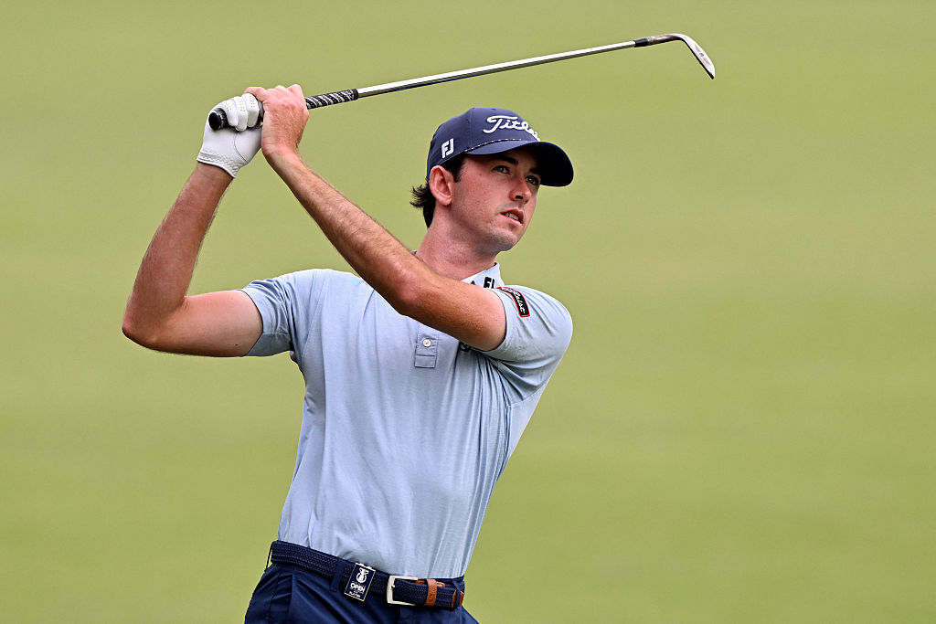 Elvis smiling as young gun shoots to share of Open lead - News - Golf ...