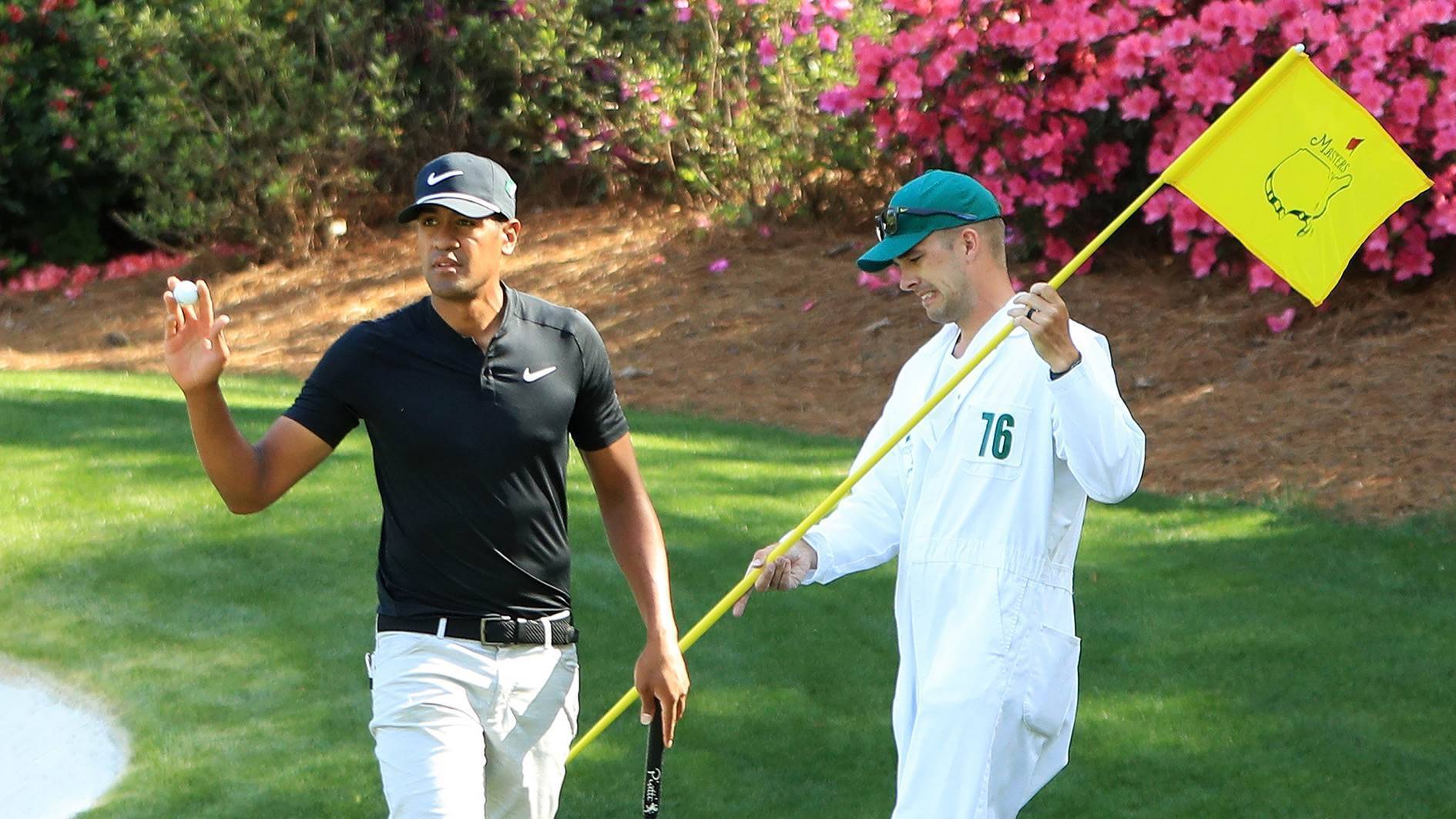 Tough Tony Finau near Masters lead despite dislocated ankle - Golf ...