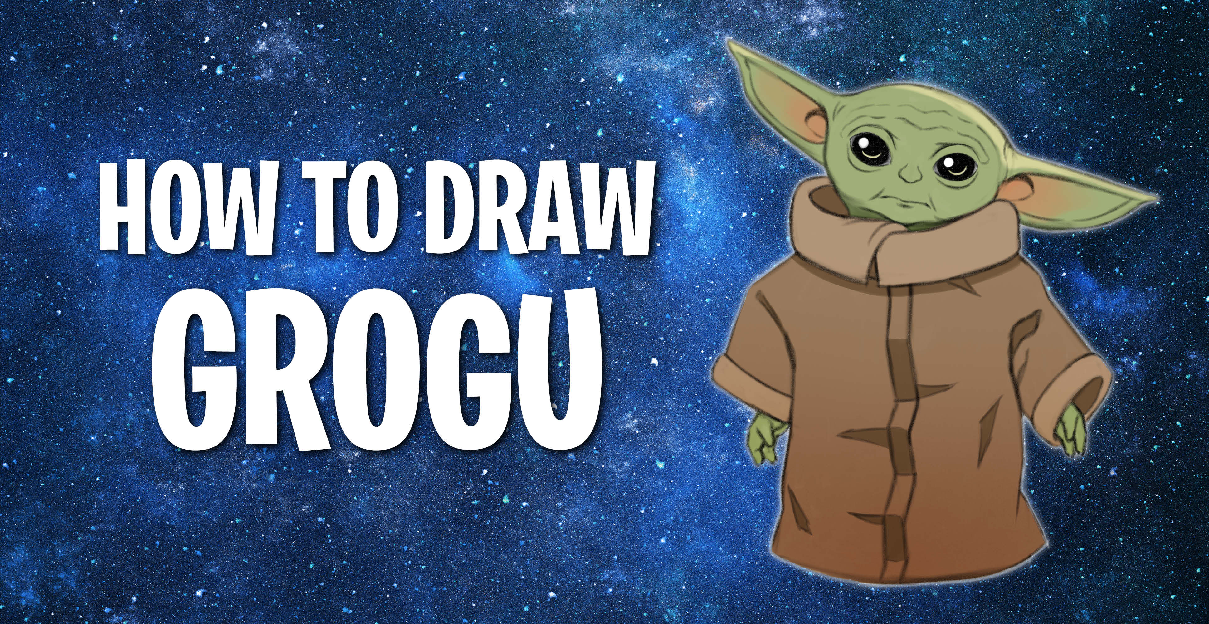 How To Draw Grogu