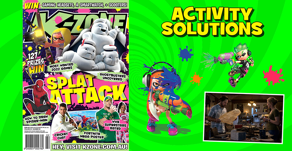 February 2022 Issue Activity Solutions – K-Zone