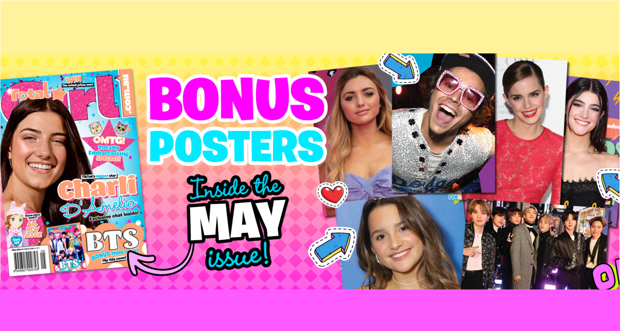 BONUS posters inside the May issue and more! – Total Girl