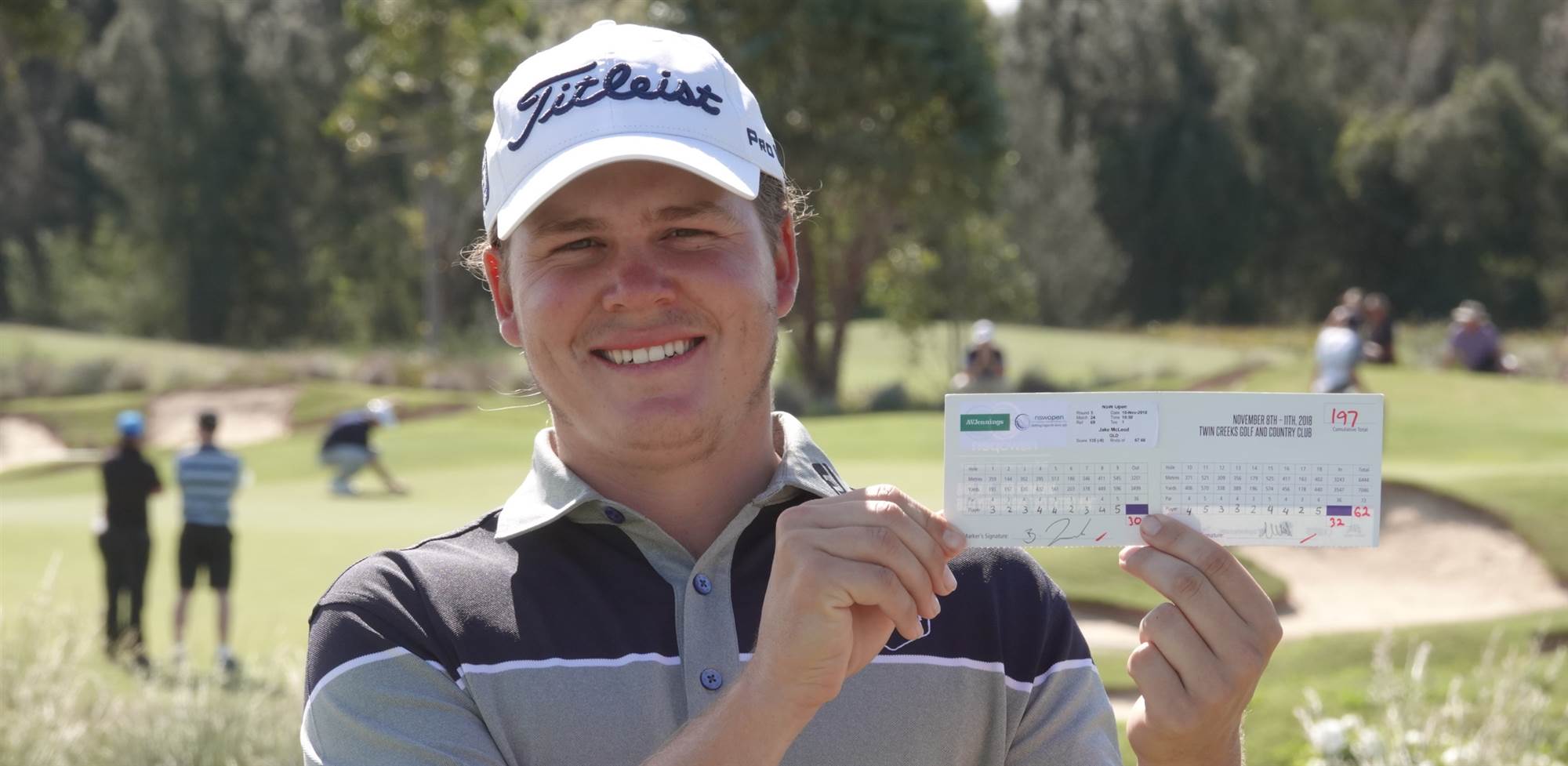 Record setting McLeod takes NSW Open lead - Golf Australia Magazine