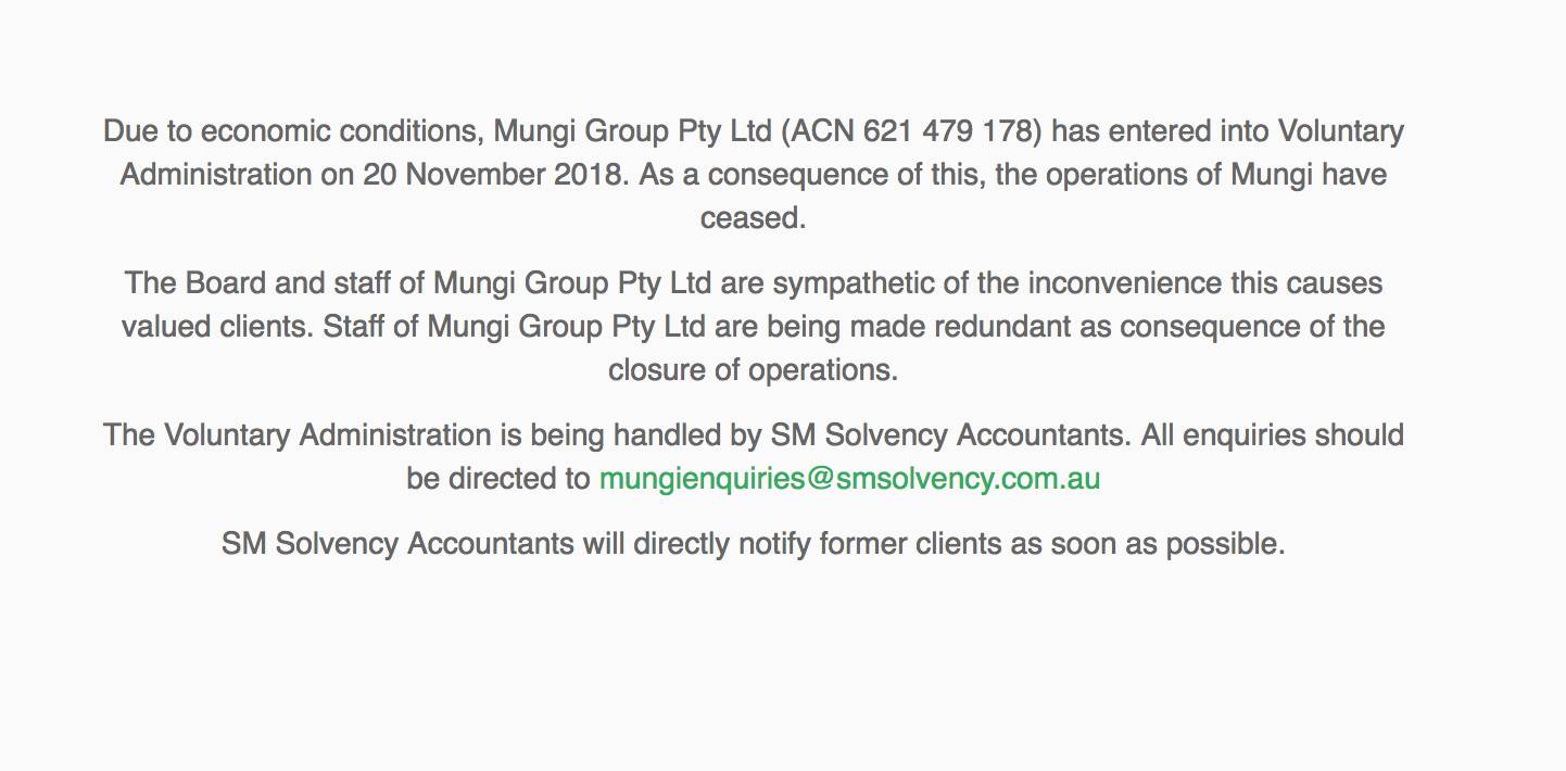 NBN provider Mungi goes into administration - iTnews