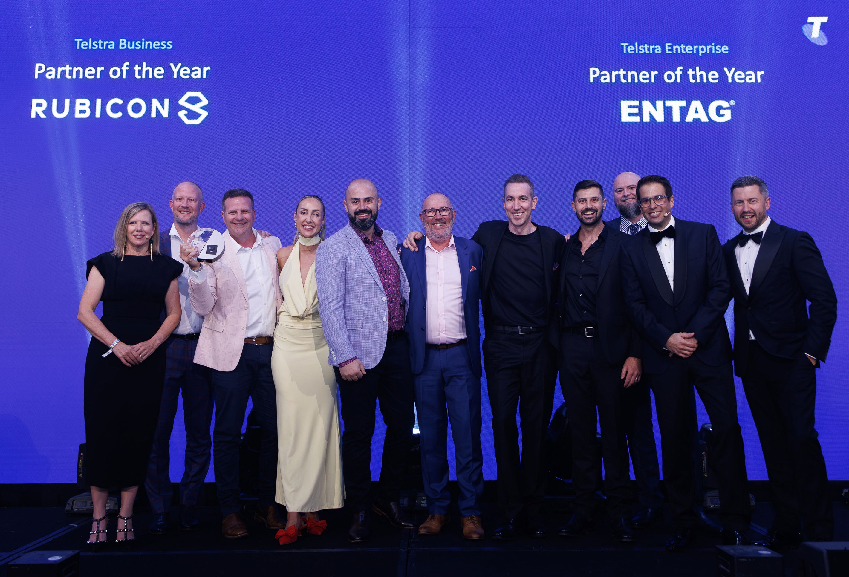 Entag and Rubicon 8 headline 2025 Telstra Partner Awards winners ...