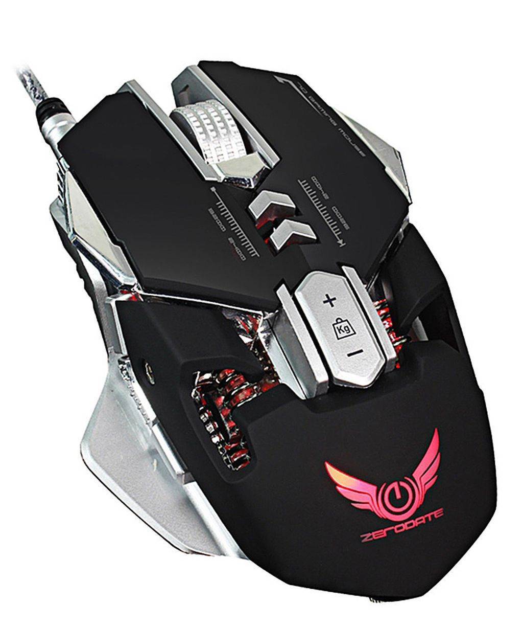 One Minute Review: Zerodate X300 gaming mouse - Keyboards & Mice - PC ...
