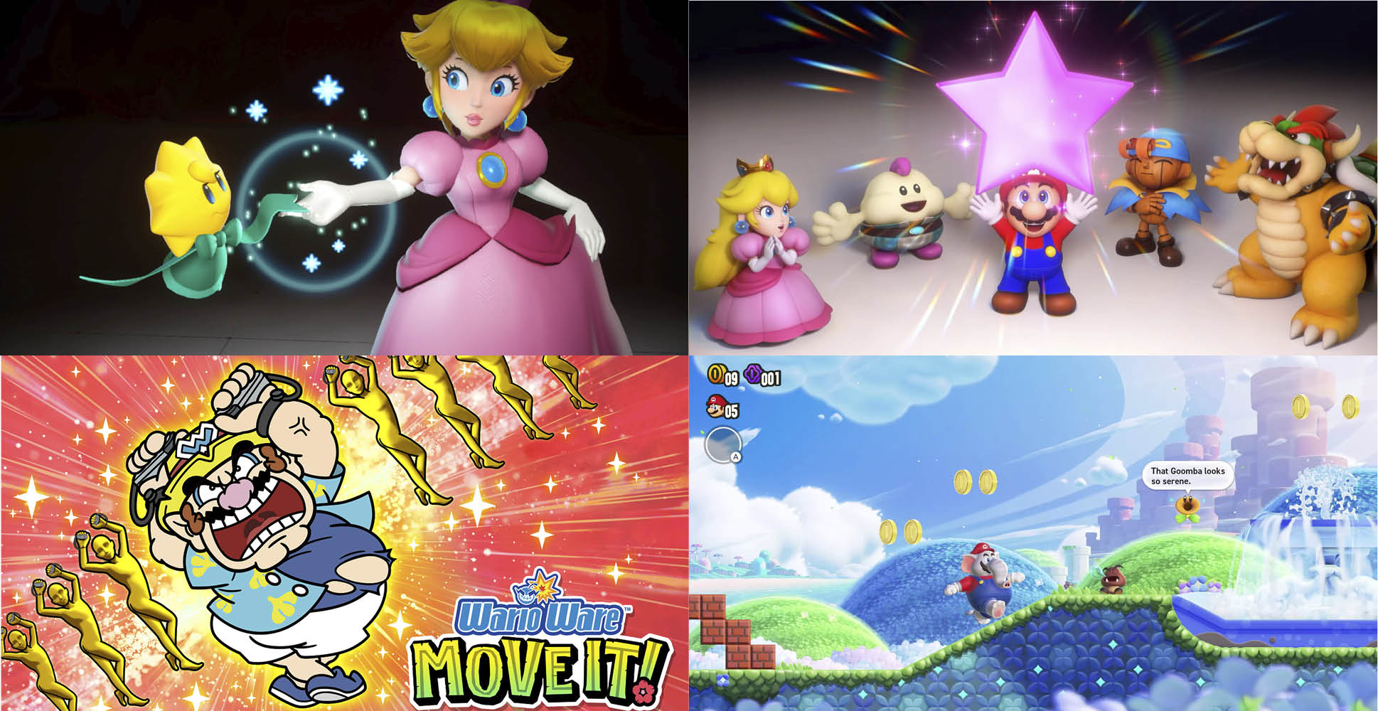 New Mario Games Intro