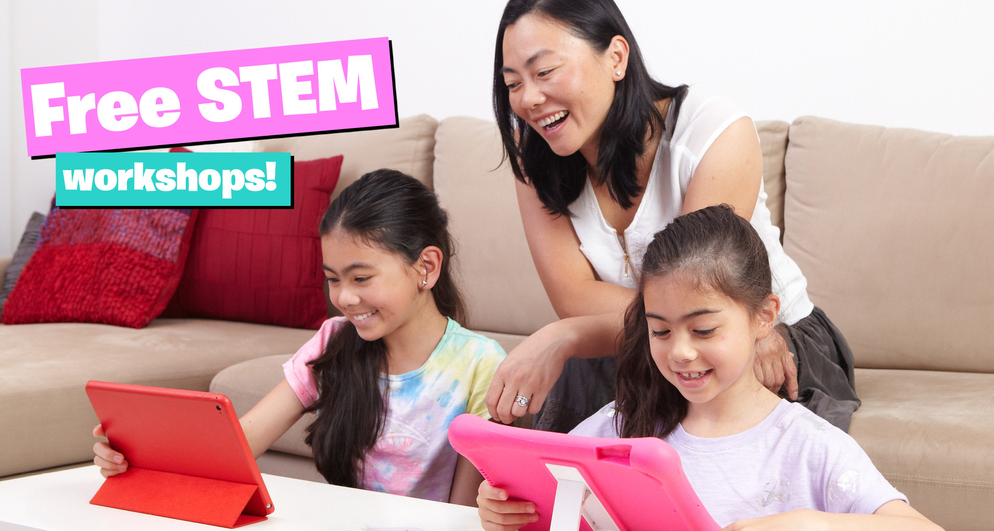 Yay! Learn how to code with FREE STEM workshops – Total Girl