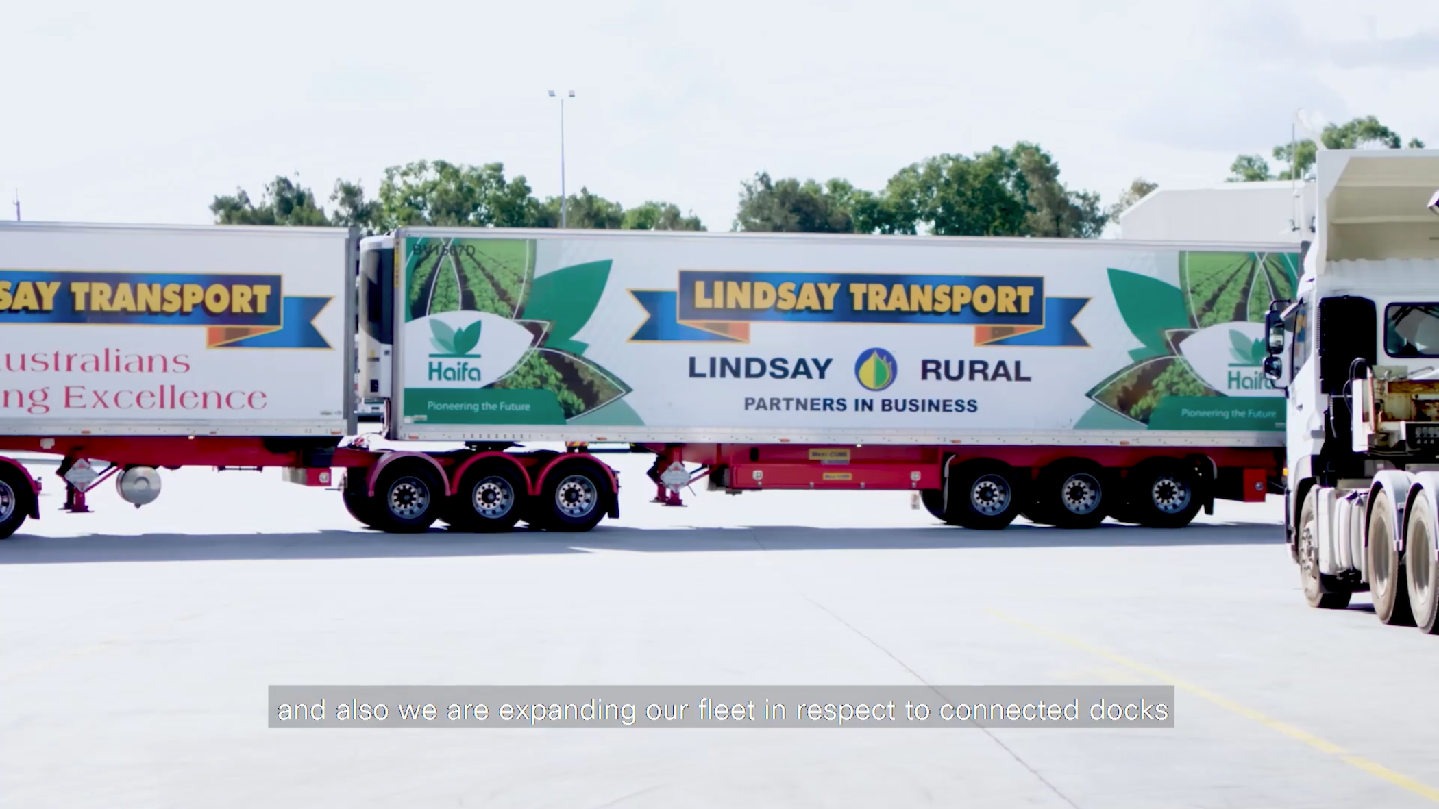 Lindsay Australia guarantees timely freight deliveries by using the ...
