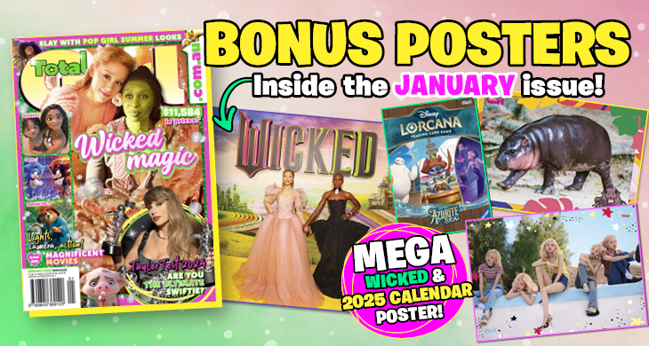 BONUS POSTERS: Wicked, ROSÉ, MooDeng, Disney Lorcana, and 2025 calendar ...