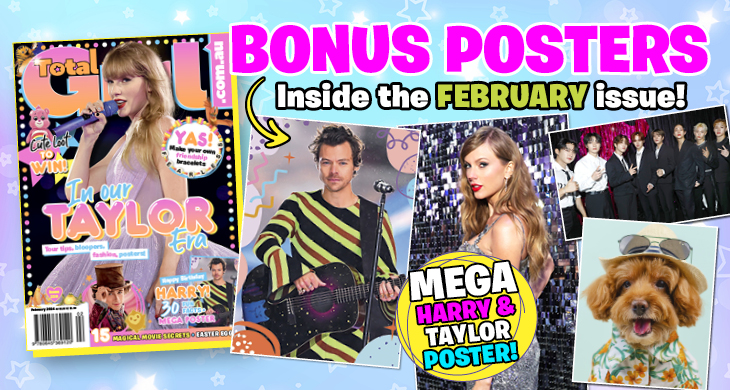 BONUS POSTERS: Taylor, Harry, Stray Kids, Emma Myers and more! – Total Girl