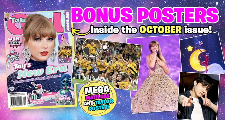 BONUS POSTERS: Tay Tay, Matildas, Halle Bailey, Barbie and more ...