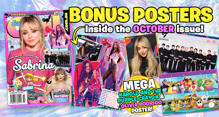 BONUS POSTERS: Olivia, Sabrina, Super Mario, Seventeen and more – Total ...