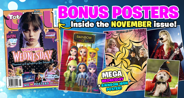 BONUS POSTERS: Taylor, TWICE, Wednesday, Rainbow High and more! – Total ...