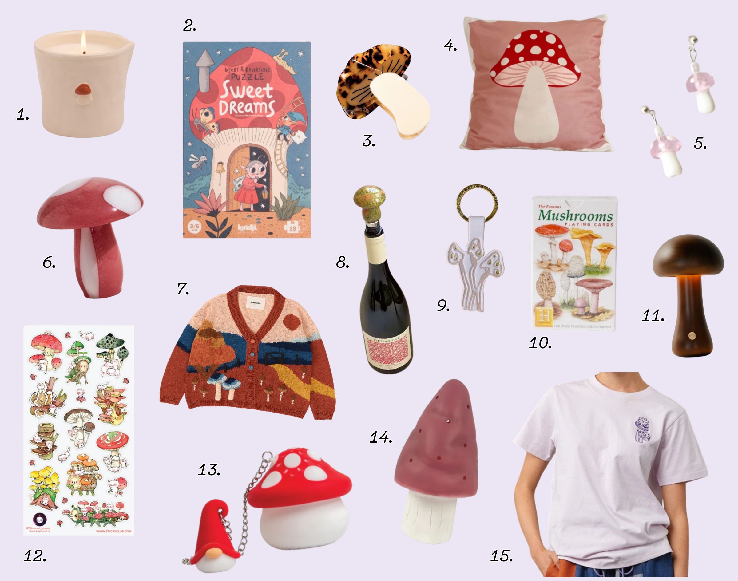take a gander at these cheeky mushroom bits • fashion • frankie ...