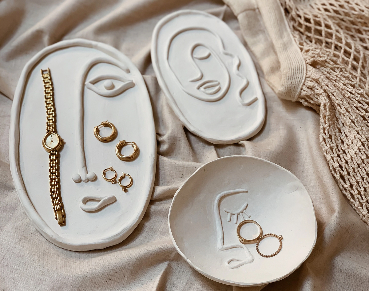 diy clay face plates • craft • frankie magazine • frankie magazine ...